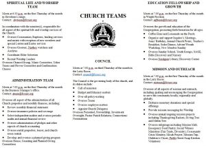 Governance Structure | First Congregational Church, United Church of Christ